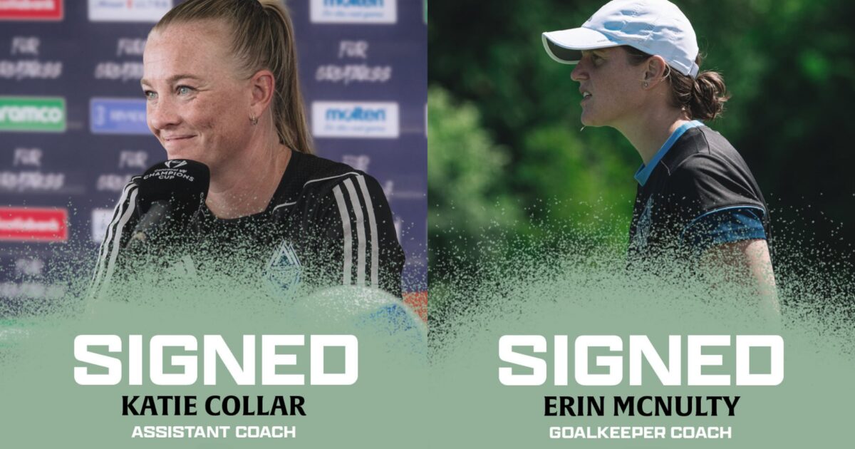 Katie Collar and Erin McNulty Join Vancouver Rise FC Coaching Staff ...