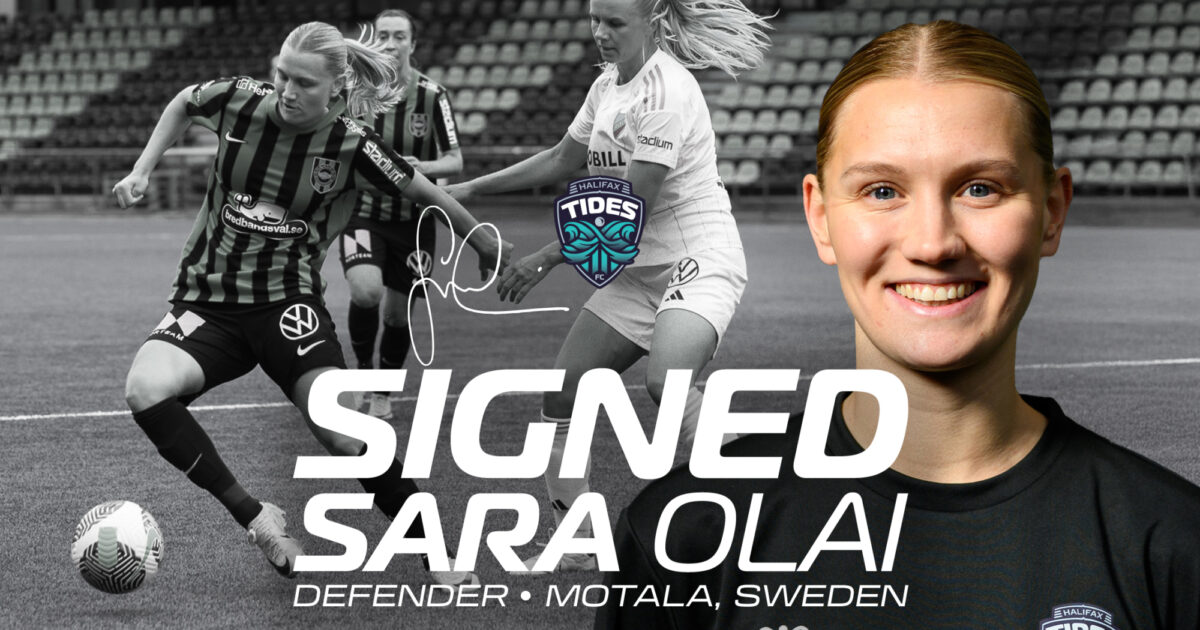 Halifax Tides FC Signs Swedish Midfielder Sara Olai - Halifax Tides FC ...